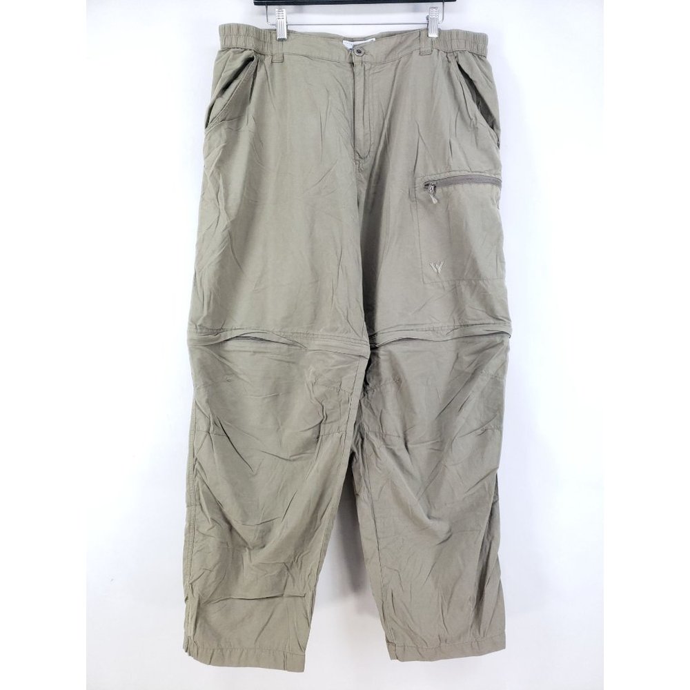 White Sierra Insect Shield Convertible Pants Men's Si… - Gem